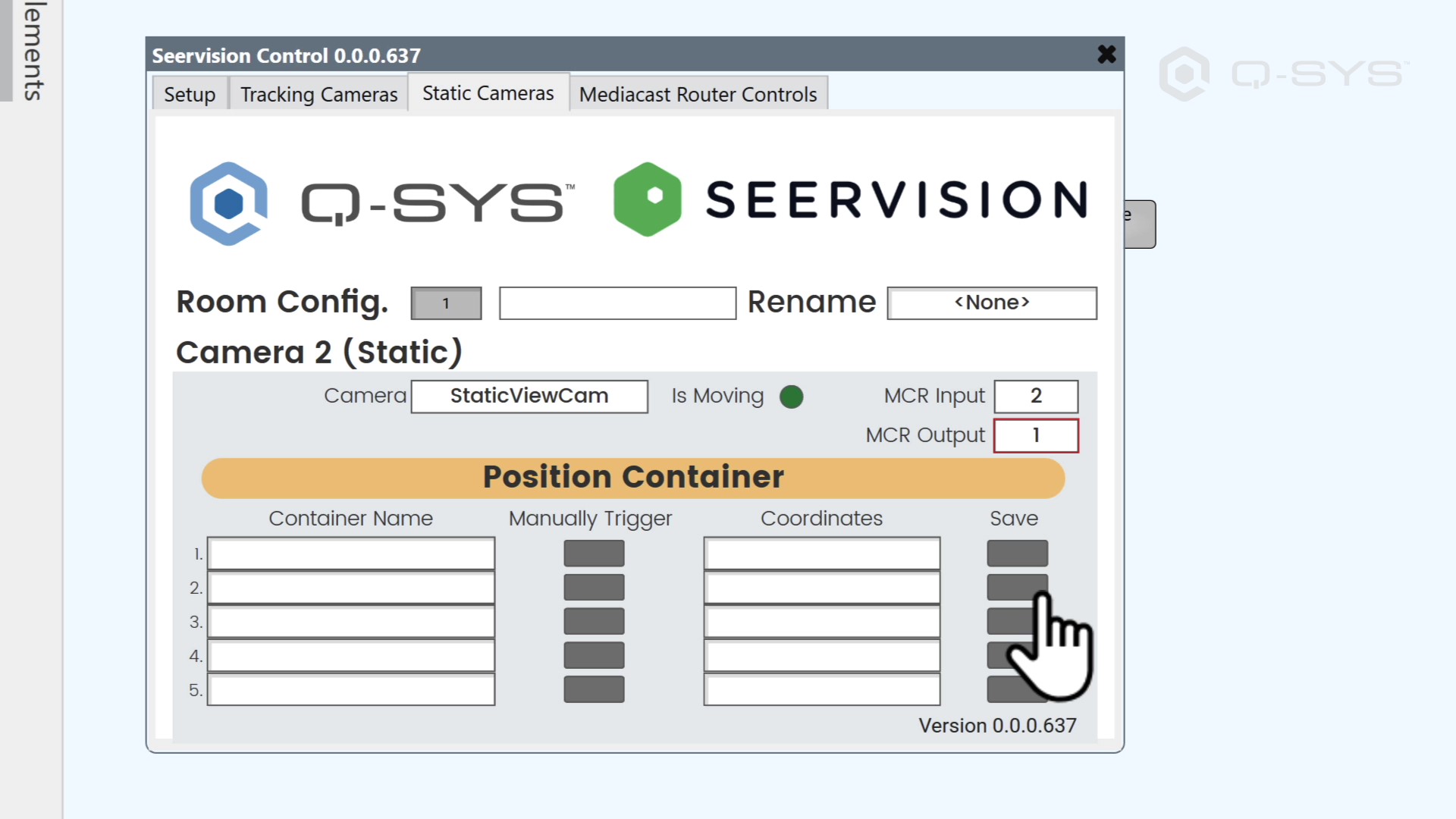 Course: Q-SYS VisionSuite Seervision Commissioning Level 1